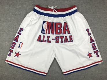 1988 All-Star Game East Shorts White - Basketball Shorts Store