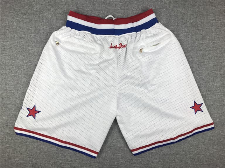 1988 All-Star Game East Shorts White - Basketball Shorts Store