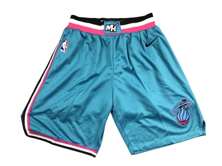 Miami Heat Blue Shorts - Basketball Shorts Store