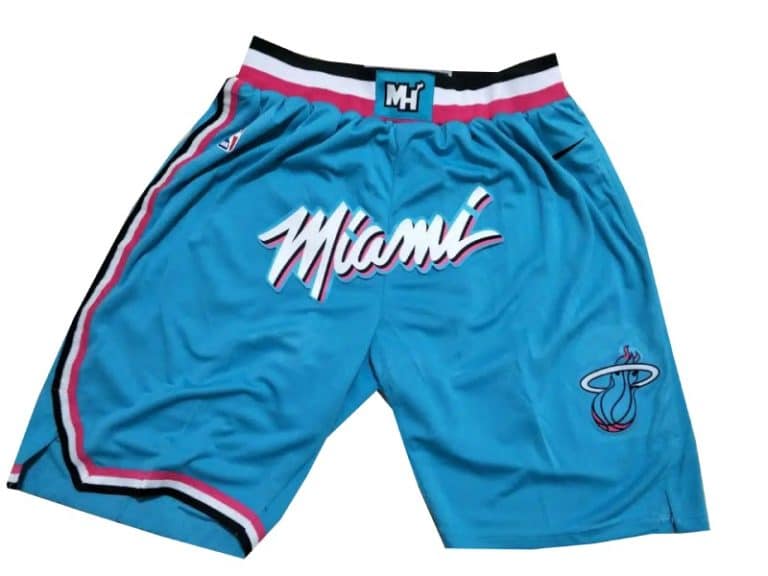 Miami Heat Pink Shorts - Basketball Shorts Store