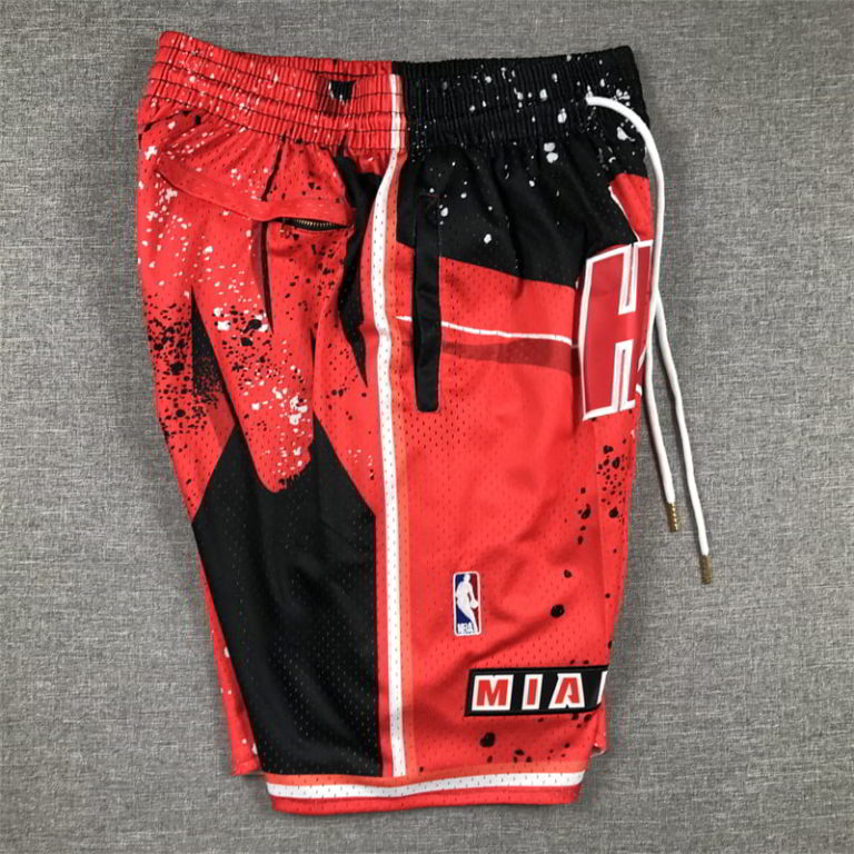 Miami HEAT Hyper Hoops Red Shorts - Basketball Shorts Store