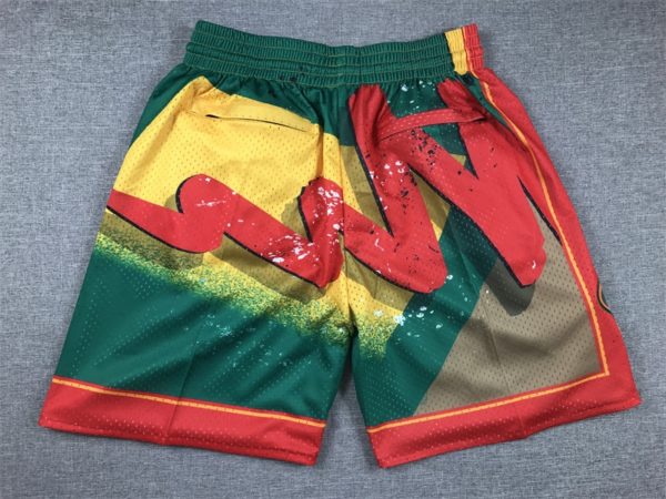 Seattle Supersonic Shorts Hardwood Classics Hyper Hoops - Basketball ...