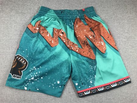 Vancouver Grizzlies Shorts Hardwood Classics 1998 Hyper Hoops ...