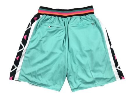 San Antonio Spurs Teal Shorts - Basketball Shorts Store