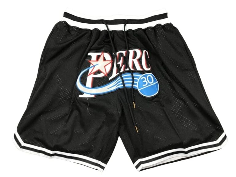 Perc O'Cet #30 Basketball Shorts Black - Basketball Shorts Store